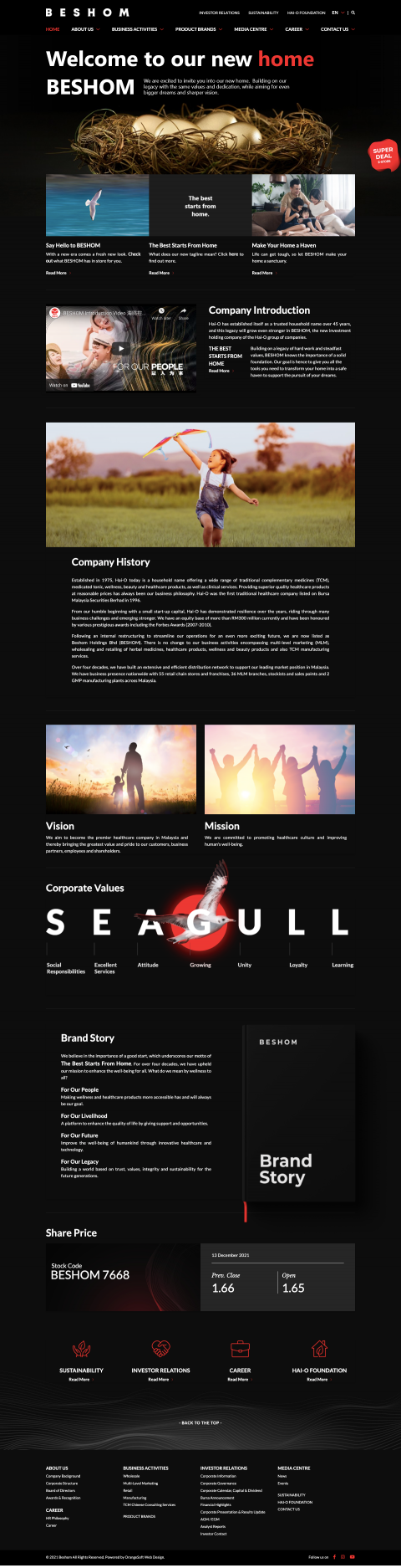 Portfolio - Web Design and Development | Orangesoft Malaysia