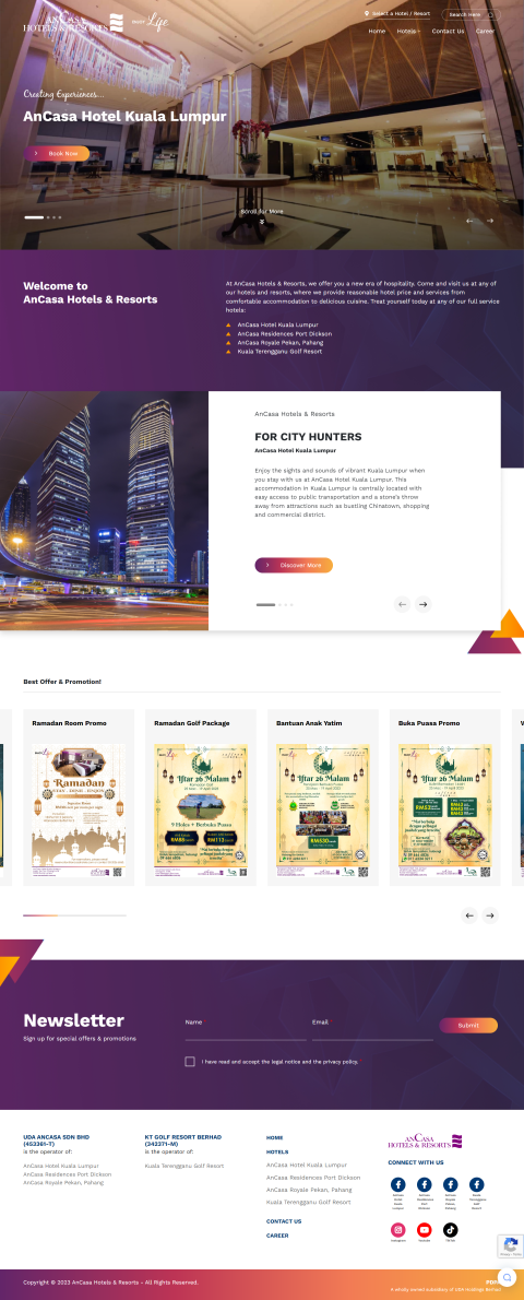 Portfolio - Web Design and Development | Orangesoft Malaysia