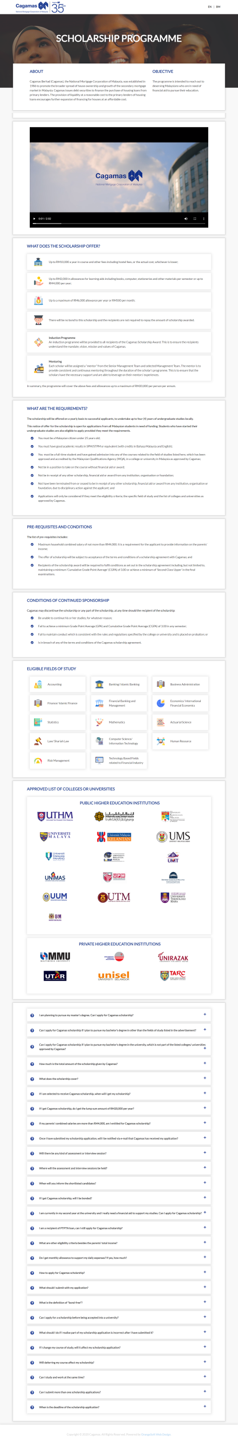 Portfolio - Web Design and Development | Orangesoft Malaysia