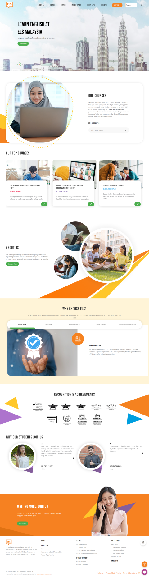 Portfolio - Web Design and Development | Orangesoft Malaysia